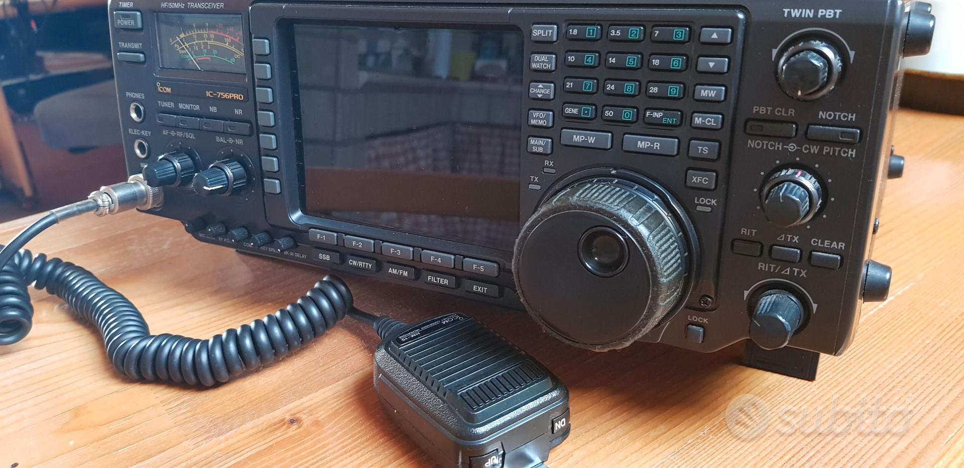 Radio ICOM IC 756 PRO - Audio/Video In vendita a Caserta