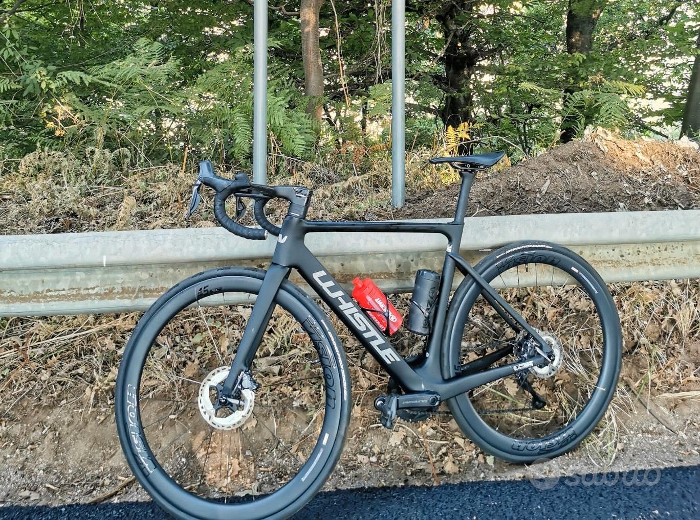 Whistle Vaero Ultegra Di2 2x12v Nero/Argento - Biciclette In vendita a ...