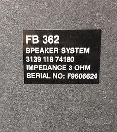 ALTOPARLANTI PHILIPS FB 362 - Informatica In vendita a Milano