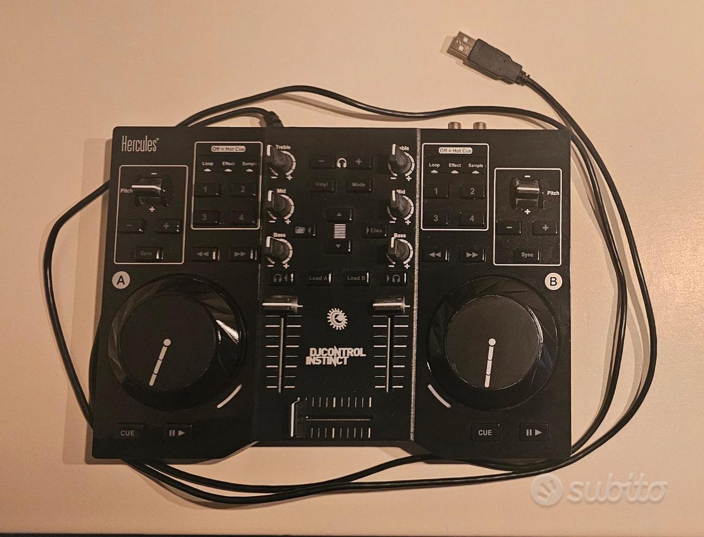 Hercules DjControl Instinct - Audio/Video In vendita a Novara