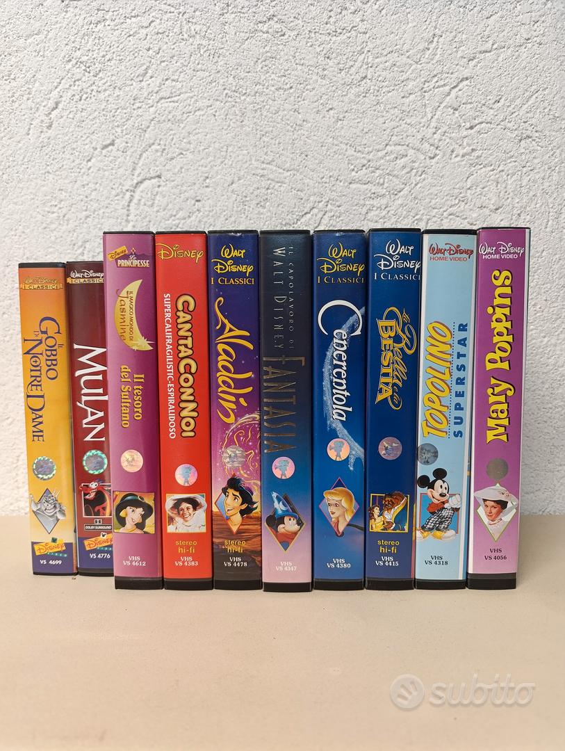 VHS Walt disney - Collezionismo In vendita a Cuneo