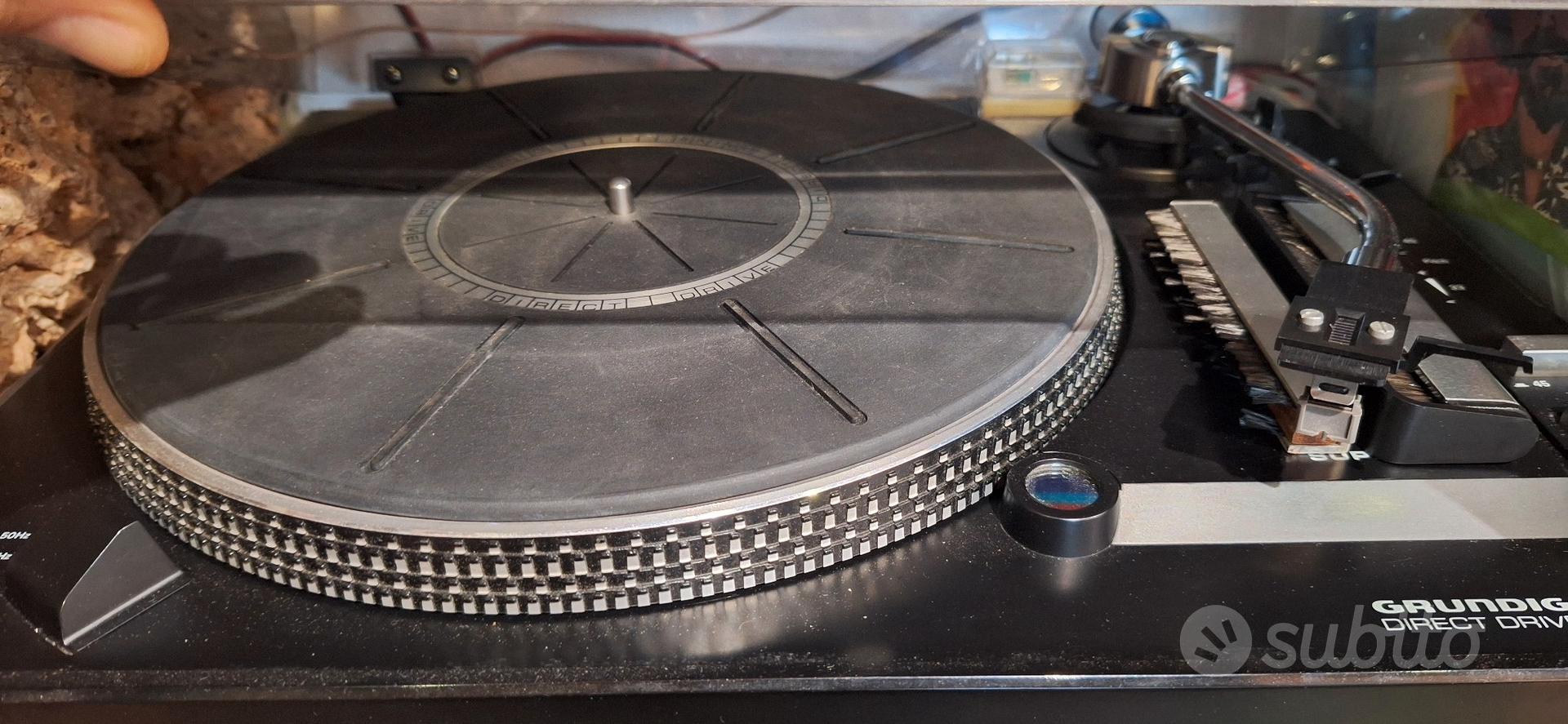 Giradischi Grundig PS 1020 Direct Drive completo - Audio/Video In ...