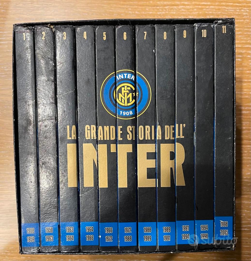 Set DVD "La grande storia dell'Inter" - Musica e Film In vendita a Roma