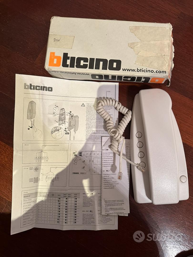 Citofono bticino terraneo 334262 - Elettrodomestici In vendita a Genova