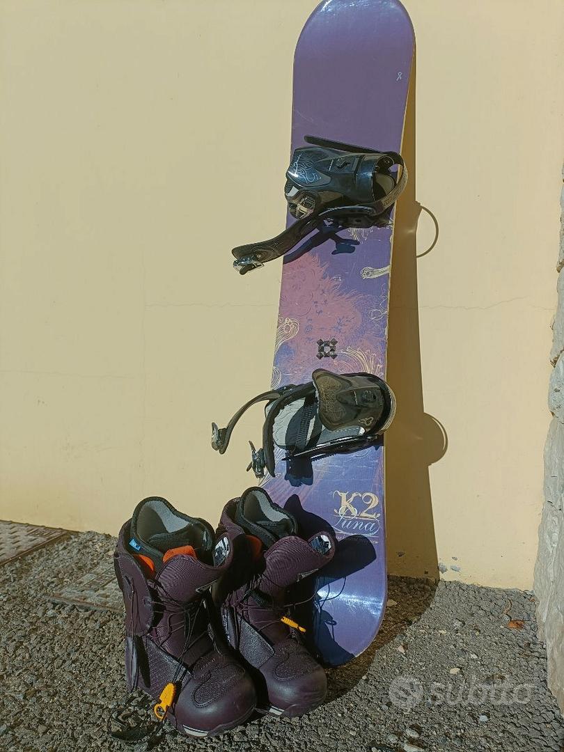 Tavola snowboard K2 e scarponi Burton - Sports In vendita a Trento