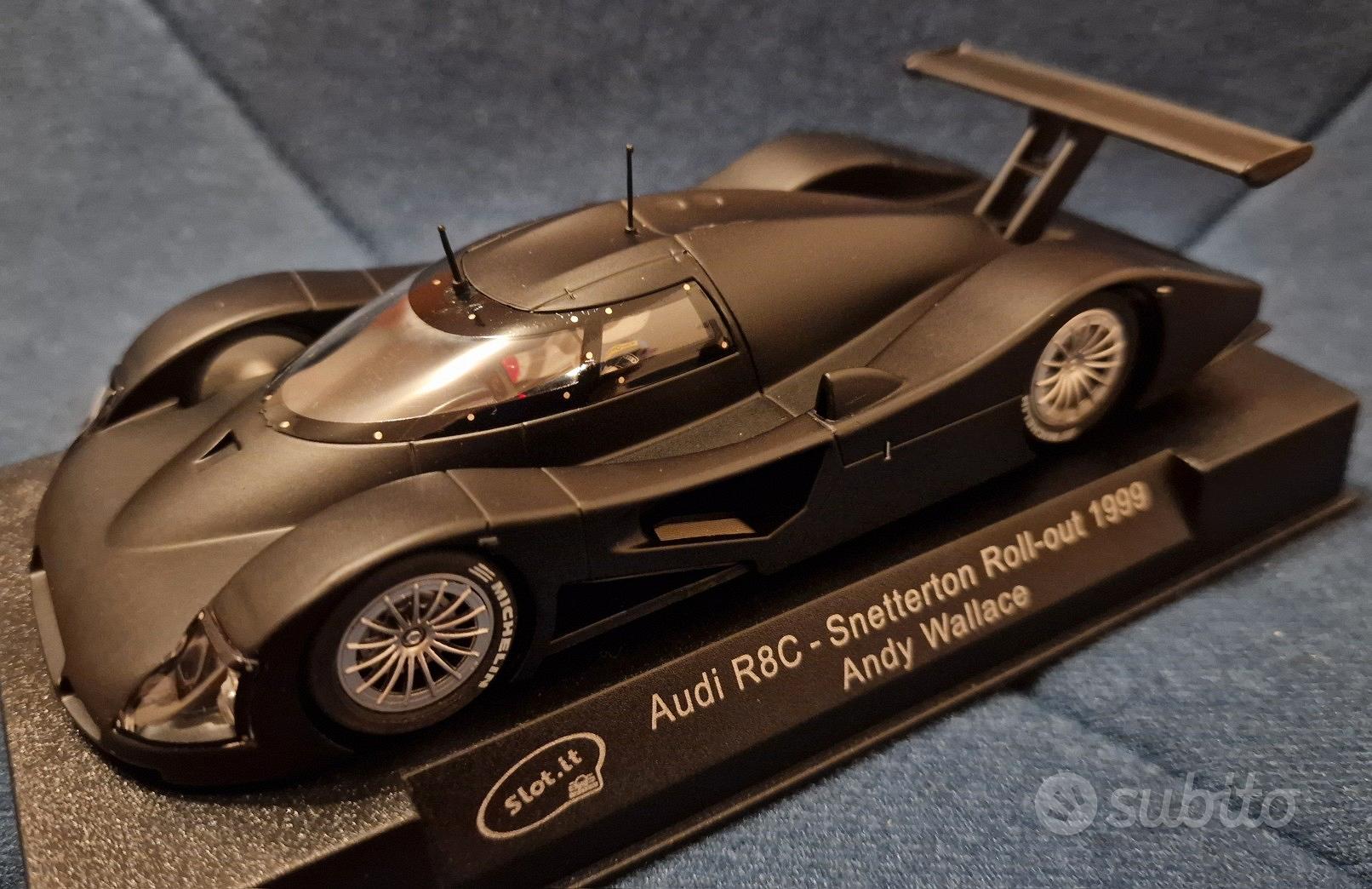 AUDI R8C ROLLOUT SNETTERTON TEST. Wallace Slotit - Collezionismo In ...