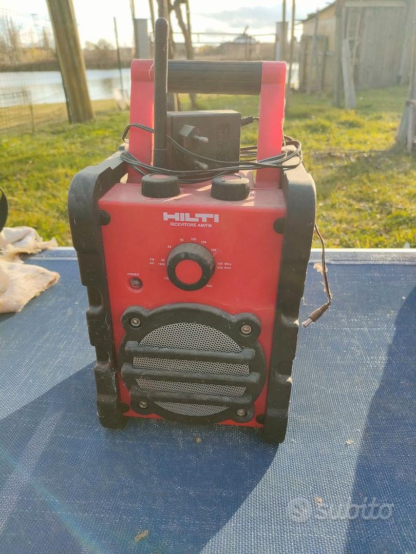 Radio HILTI FM/AM da cantiere - Audio/Video In vendita a Ferrara