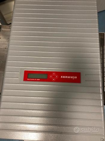 Inverter FOTOVOLTAICO Sunways NT 10000 - Giardino e Fai da te In ...