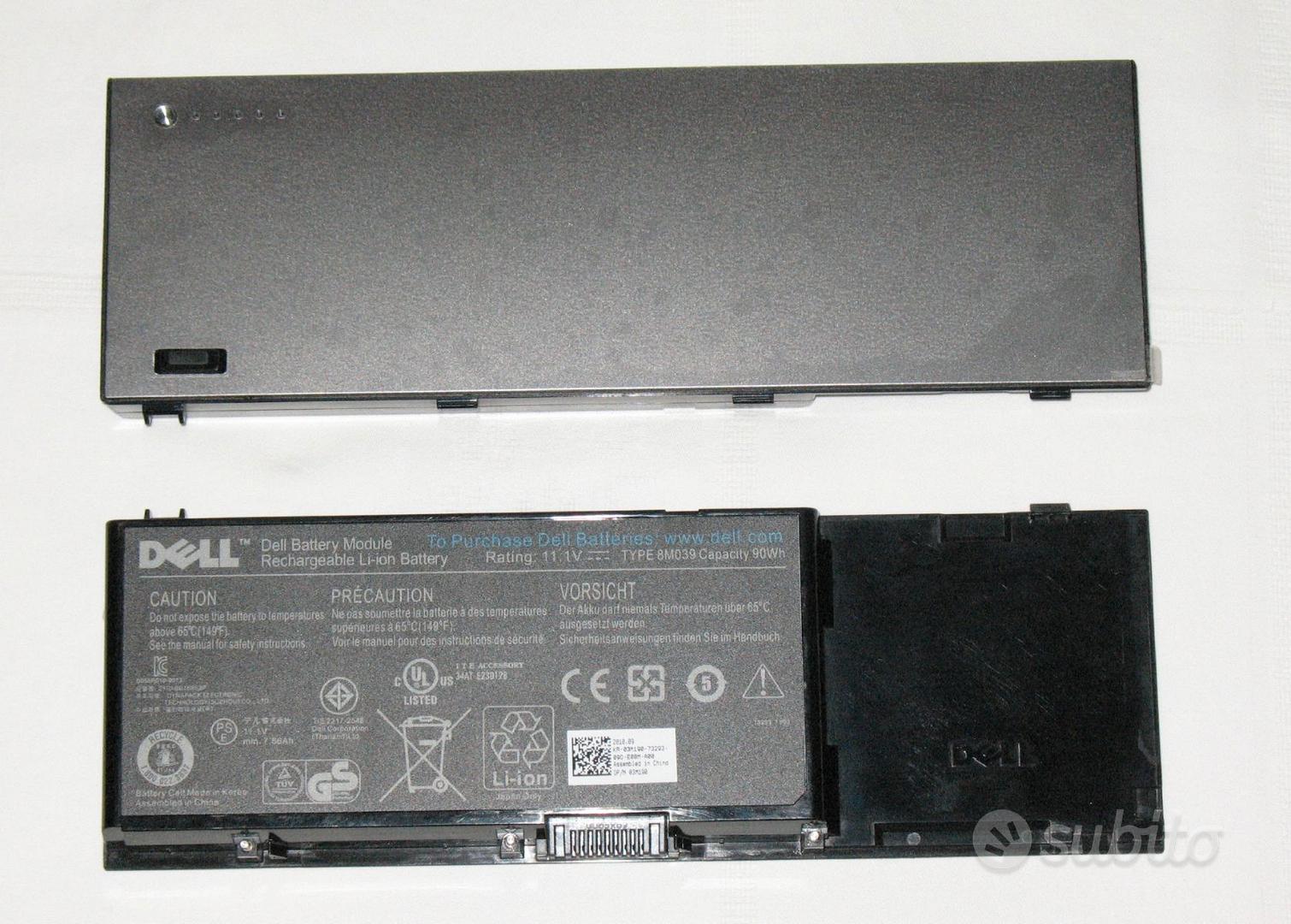 Batteria originale DELL Precision M6500 + Targus - Informatica In ...