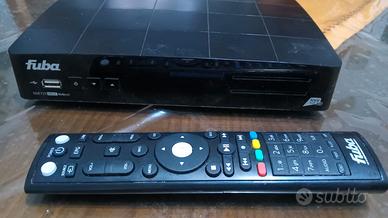 DECODER TVSAT FUBA ODE715 HEVC CON SCHEDA ATTIVA - Audio/Video In ...