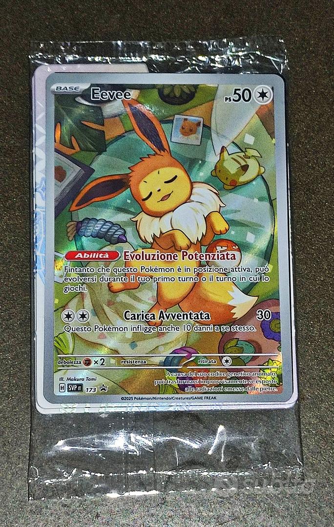 POKEMON EEVEE PROMO EVOLUZIONI PRISMATICHE SEALED - Collezionismo In ...