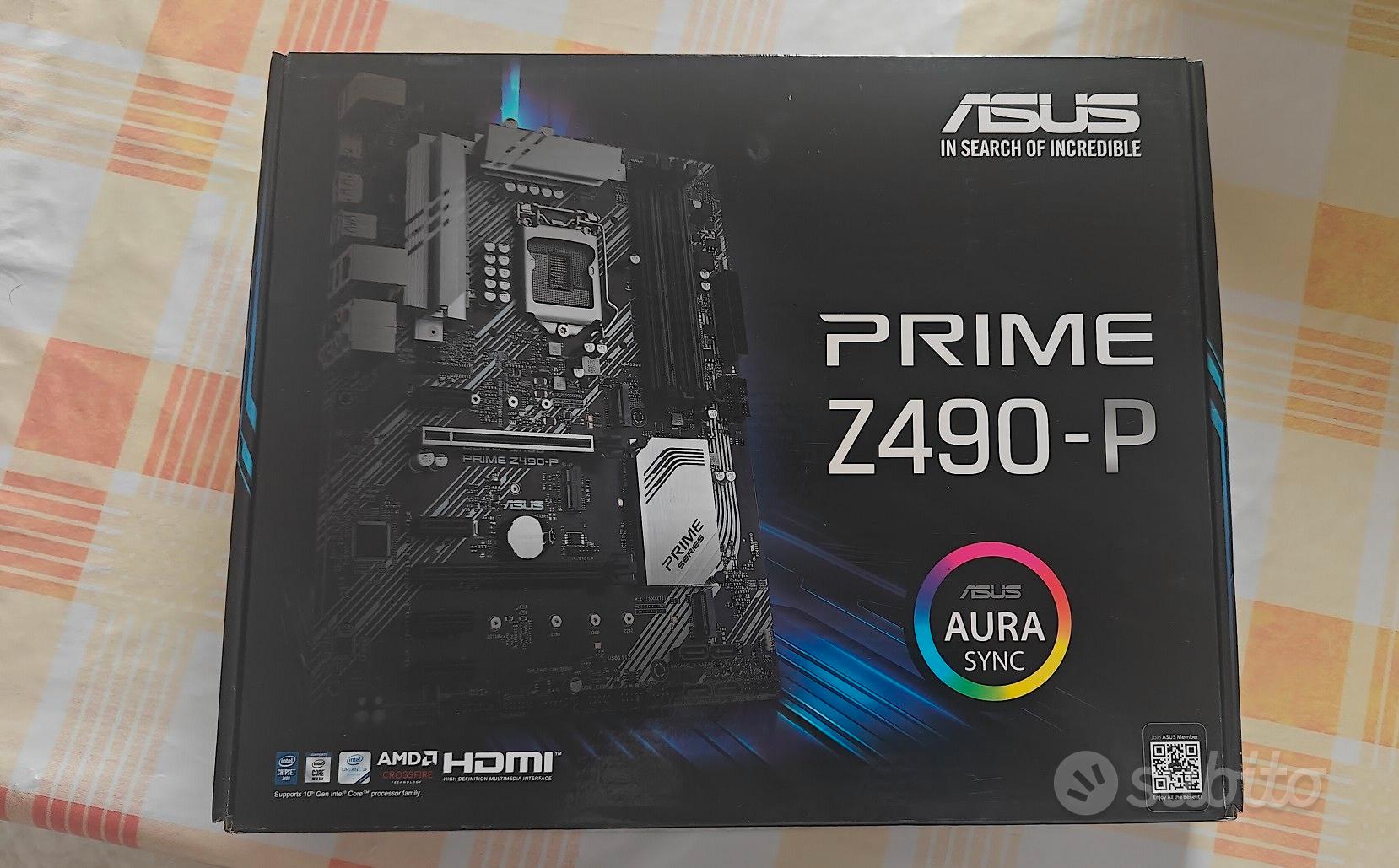 ASUS Prime Z490-P – PIN PIEGATI – - Informatica In vendita a Alessandria