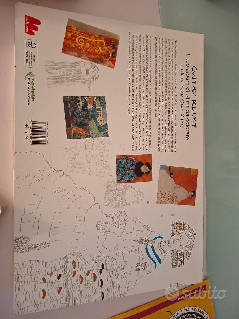 album di Klimt da colorare - Libri e Riviste In vendita a Roma