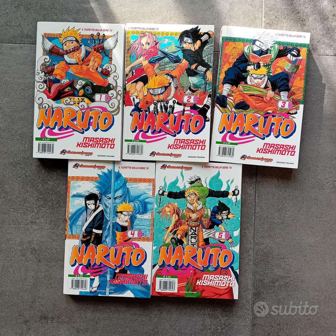 Naruto. Il mito (volumi dal 1 al 5) copertina fles - Libri e Riviste In vendita a Torino