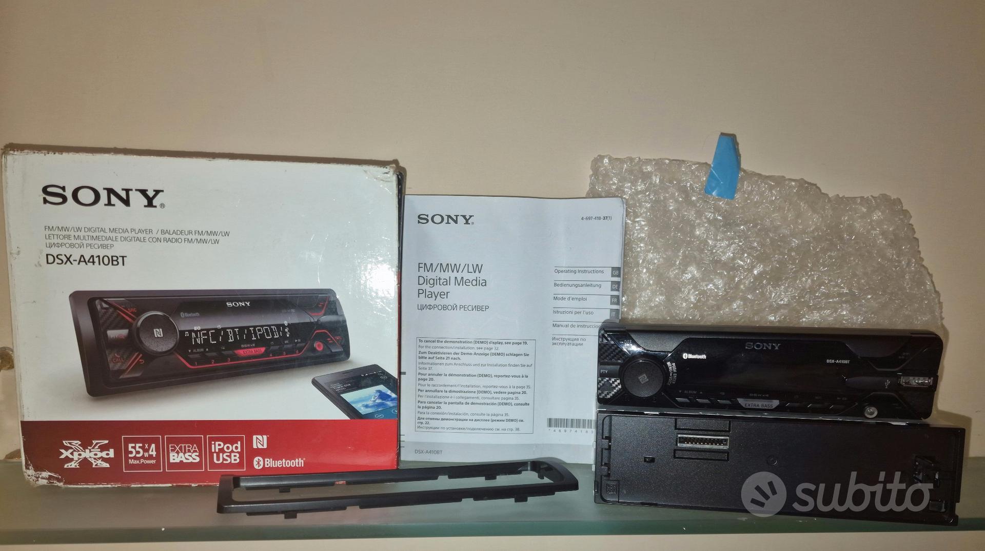 Sony DSX-A410BT Stereo Car Bluetooth - Audio/Video In vendita a Napoli