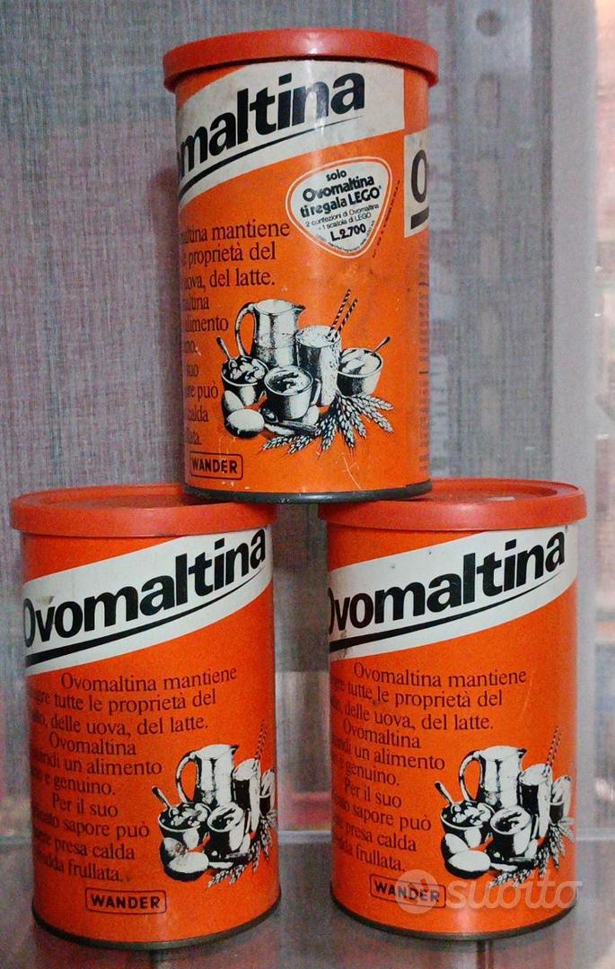 Ovomaltina Barattolo vintage anni 70 - Collezionismo In vendita a Monza ...