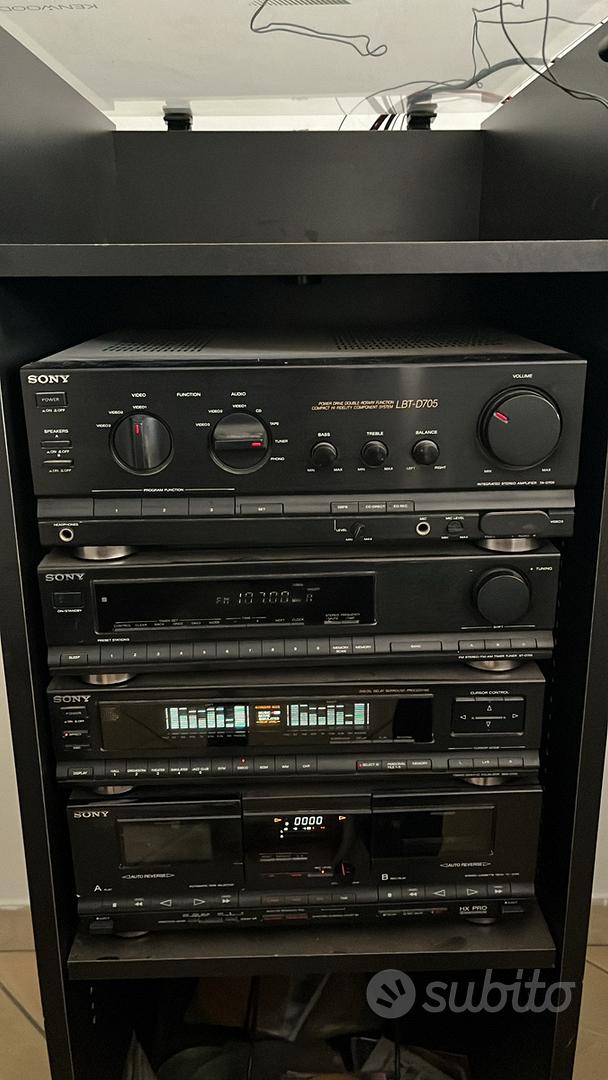 IMPIANTO HI-FI SONY LBT D-705 + casse - Audio/Video In vendita a Caserta