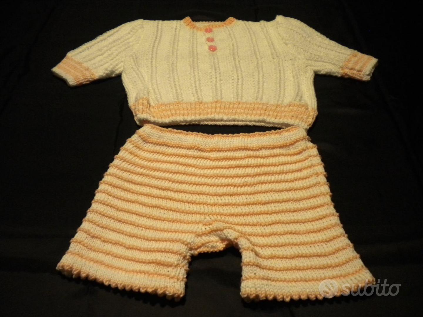 COMPLETINO CORPETTO+CALZONCINI FATTI A MANO - Tutto per i bambini In ...
