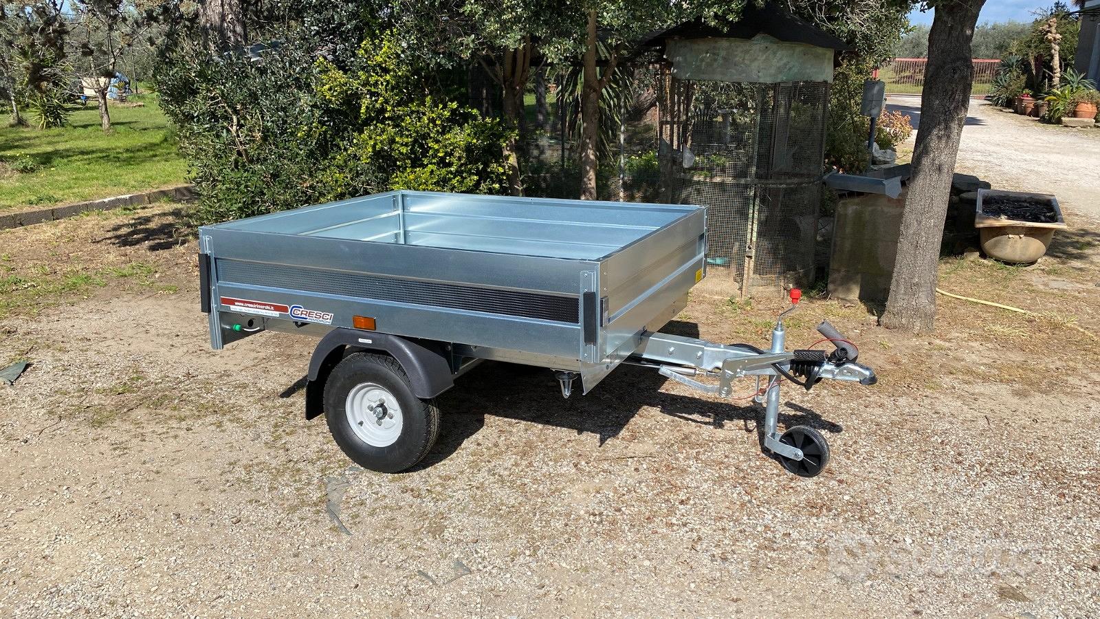 Rimorchio carrello trasporto cose CRESCI A6 750 kg - Caravan e Camper ...