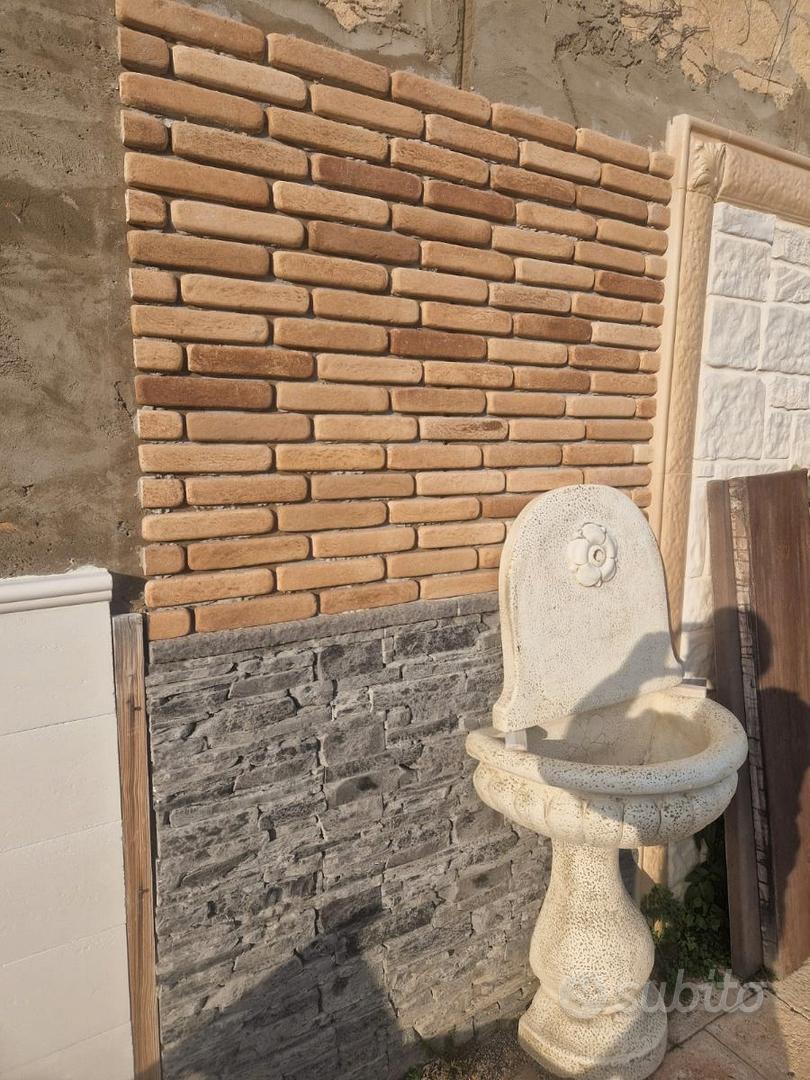 Rivestimento pietra rustica ricostruita facciate - Giardino e Fai da te ...