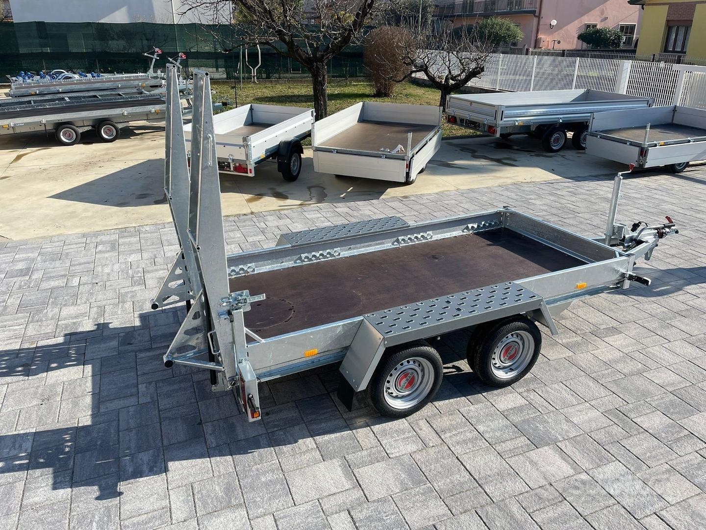 Subito - TRAILER POINT OUTLET net - Rimorchio carrello x MiniEscavatore ...