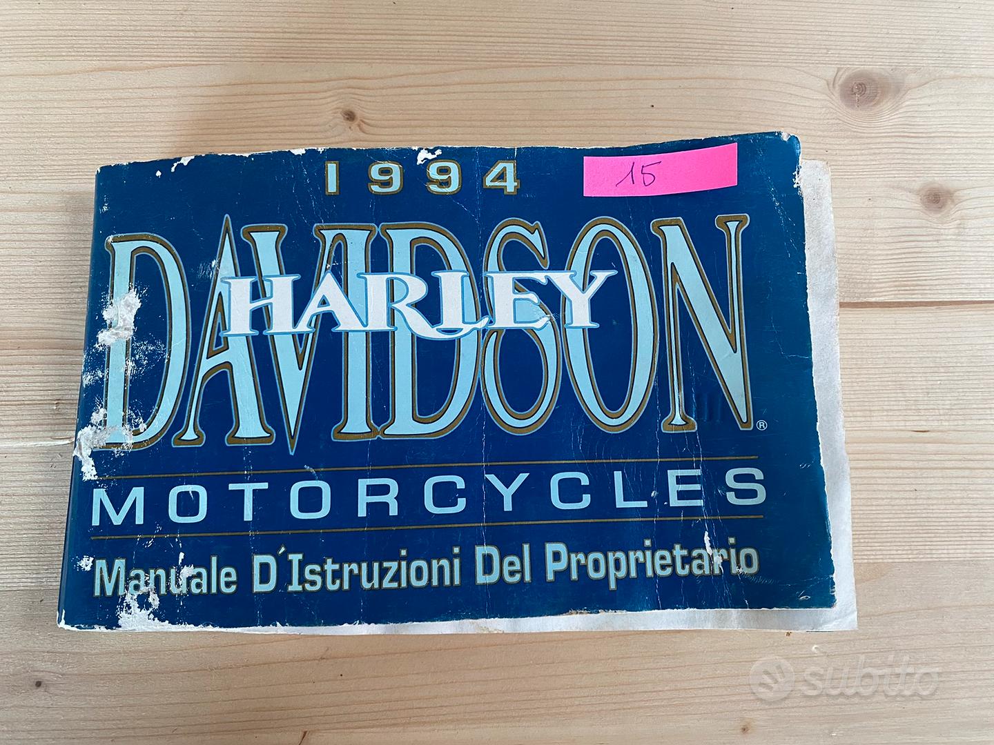 Libretto istruzioni Harley Davidson 1994 - Collezionismo In vendita a ...