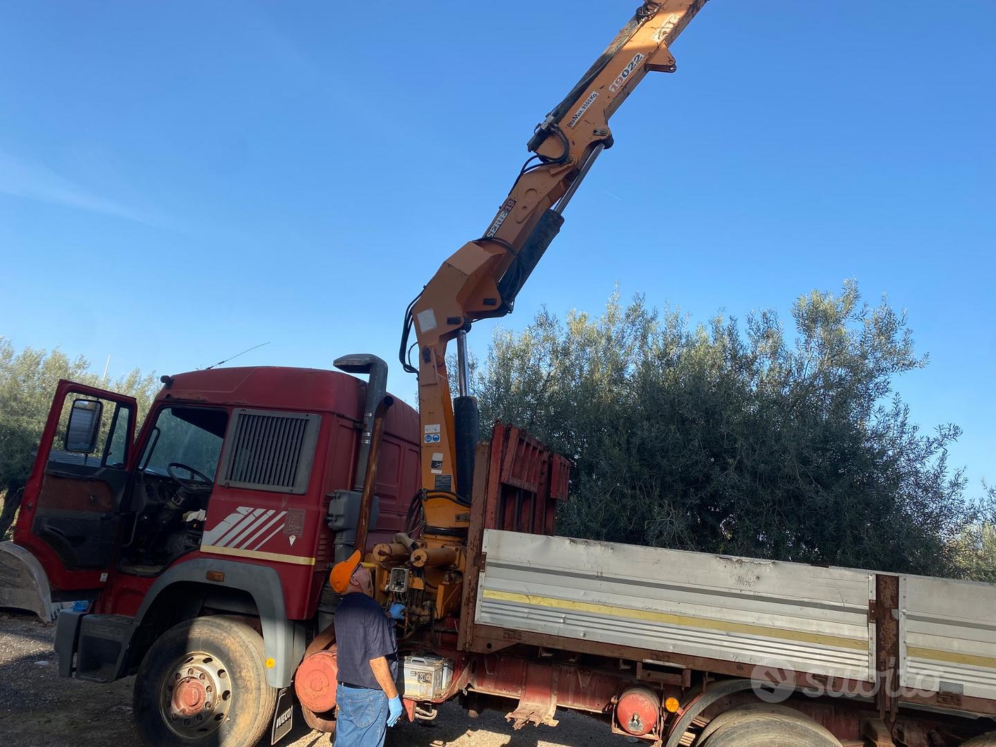 Tre assi con gru - Veicoli commerciali In vendita a Palermo