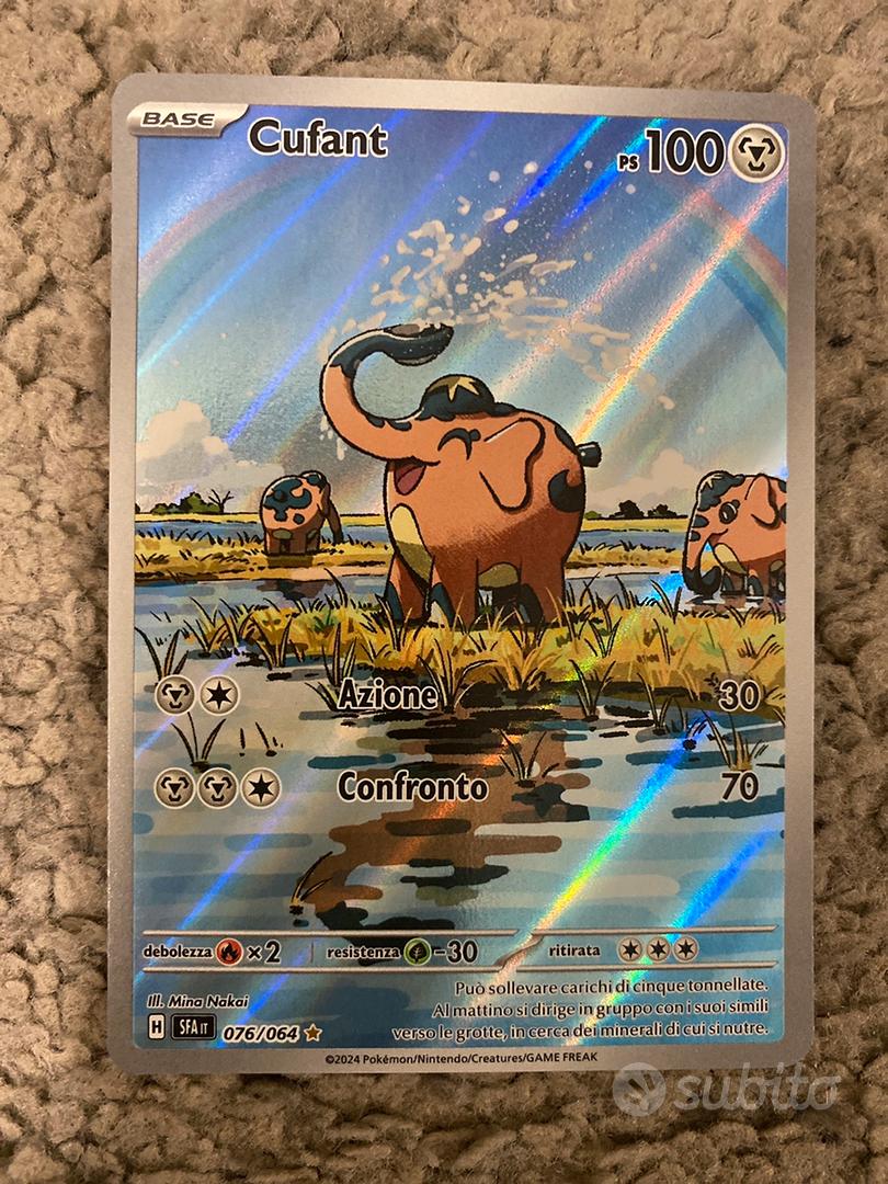 Carta pokemon cufant - Collezionismo In vendita a Pavia