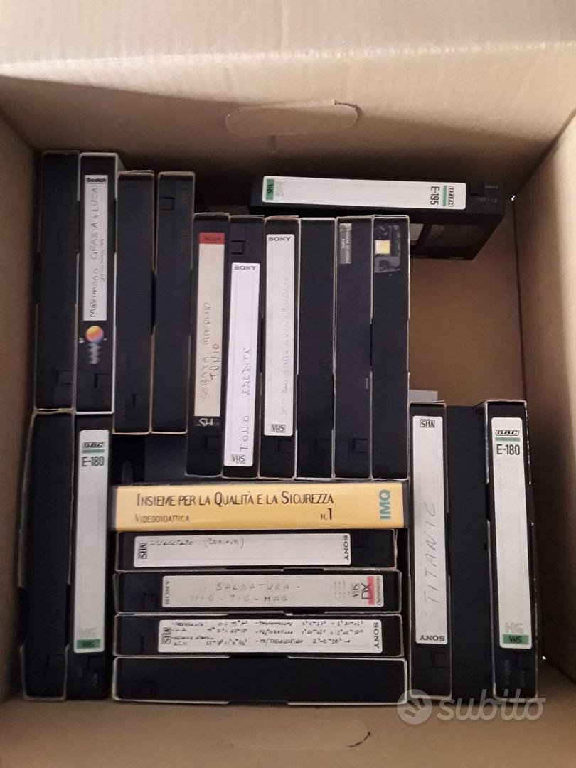 cassette vhs - Audio/Video In vendita a Bari