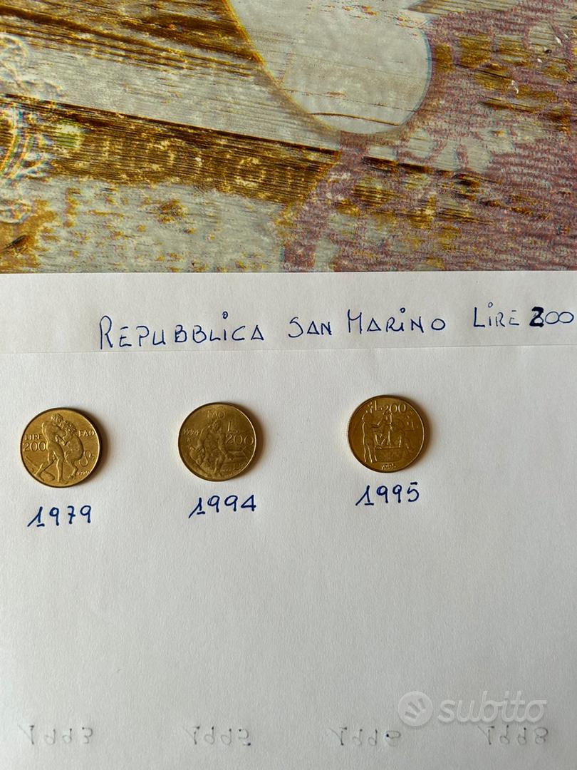 Vecchie Lire - Collezionismo In vendita a Torino