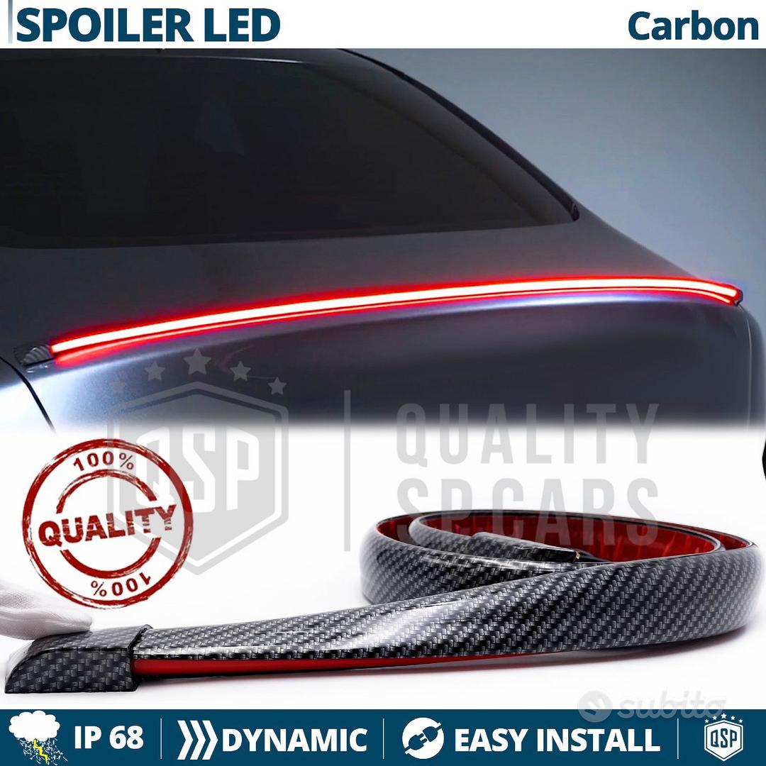 Subito - RT ITALIA CARS - SPOILER LED Posteriore per LANCIA in CARBONIO ...