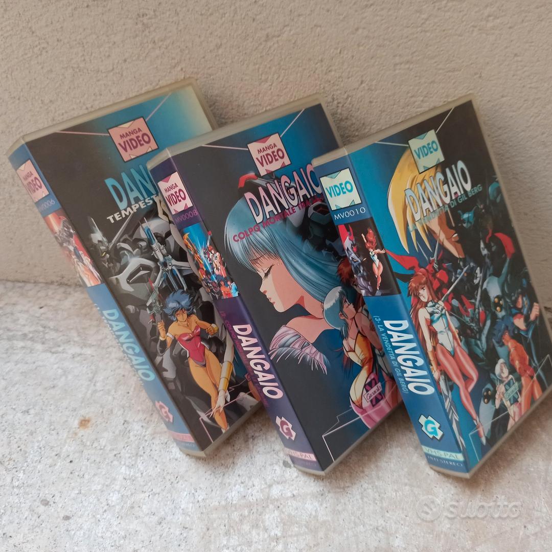 Dangaio Serie Completa Manga Vintage vhs 1-3 - Collezionismo In vendita ...