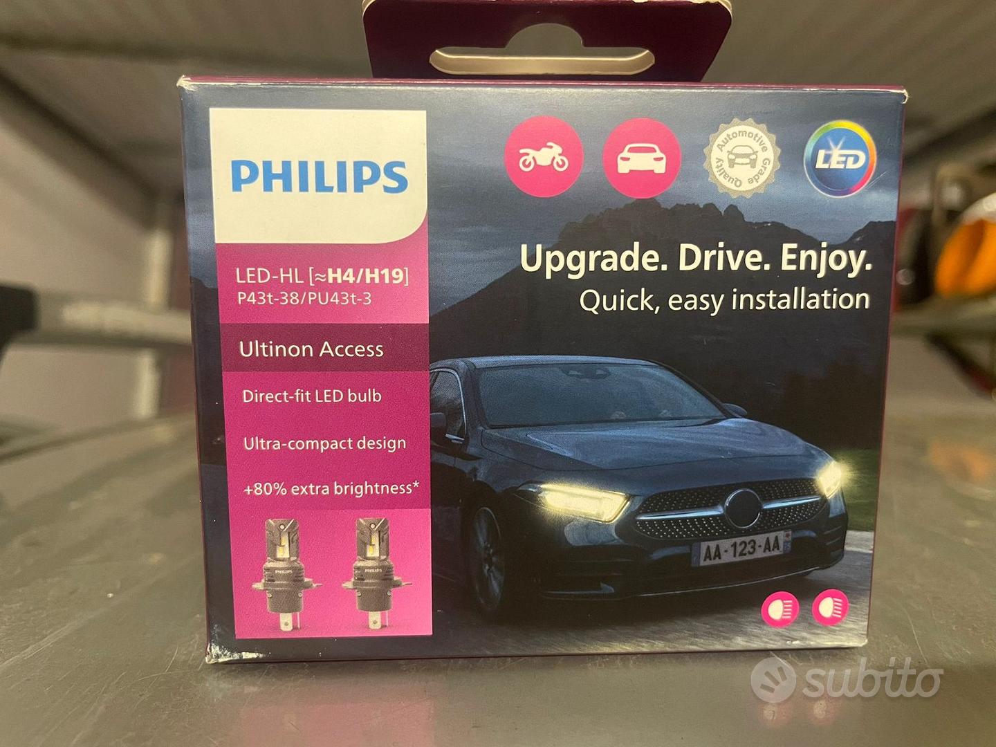 LAMPADINE AUTO LED H4 PHILIPS - Accessori Auto In vendita a Roma