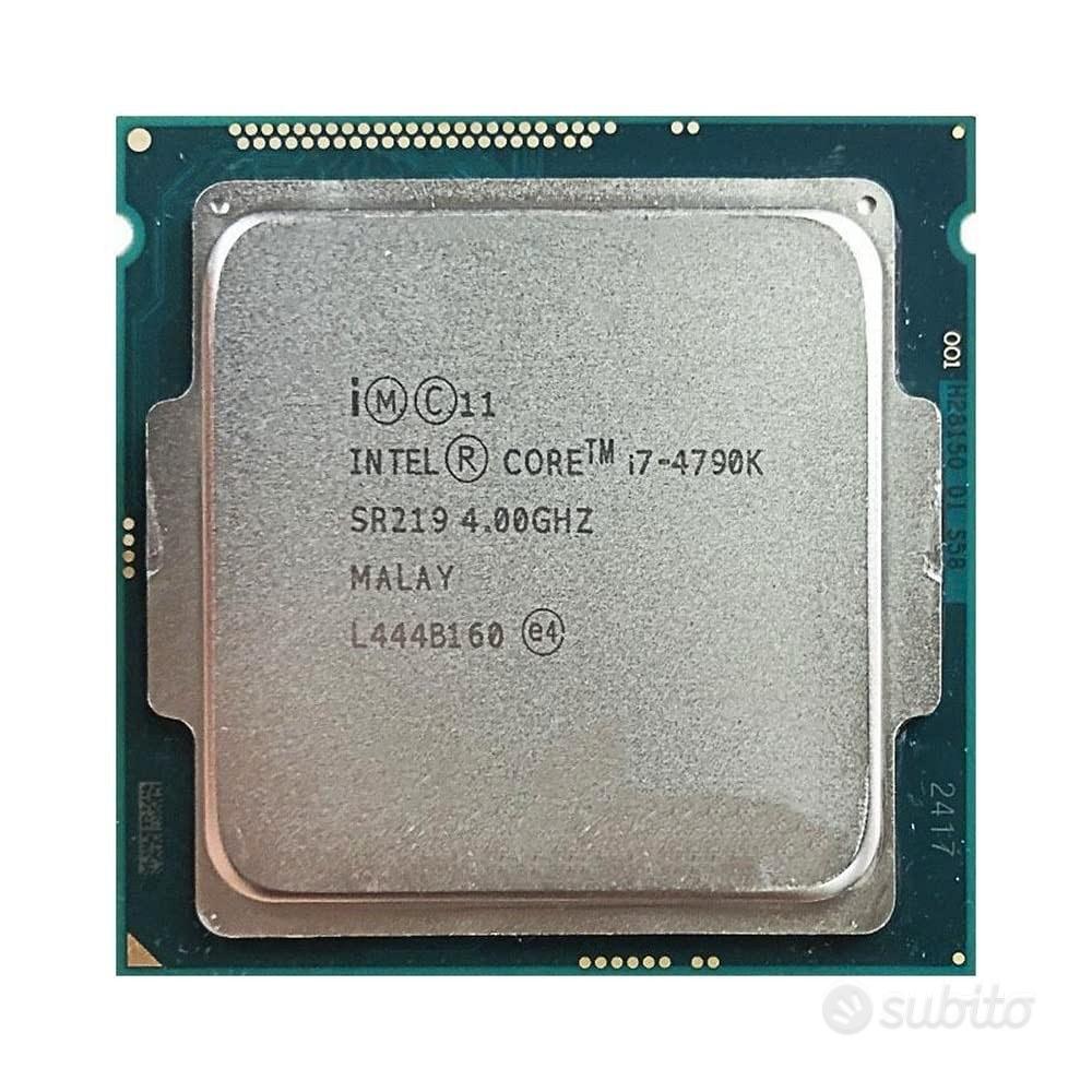 CPU Intel Core i7-4790K CPU @4.40 GHz - Informatica In vendita a Milano