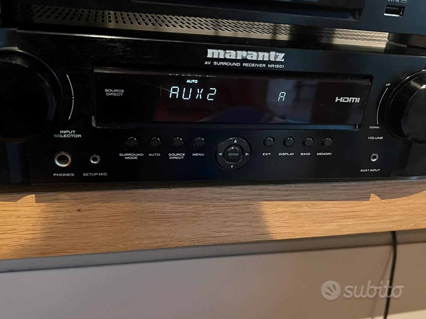 Sintoamplificatore Marantz NR1501 - Audio/Video In vendita a Roma