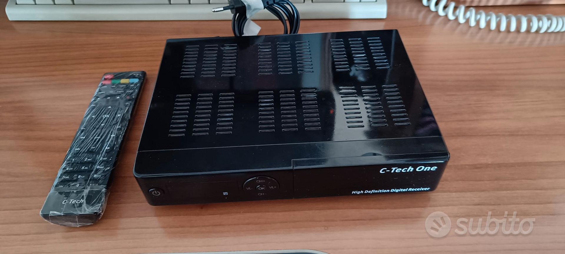 Decoder Satellitare HD C-Tech One (DVB-S2) - Audio/Video In vendita a ...