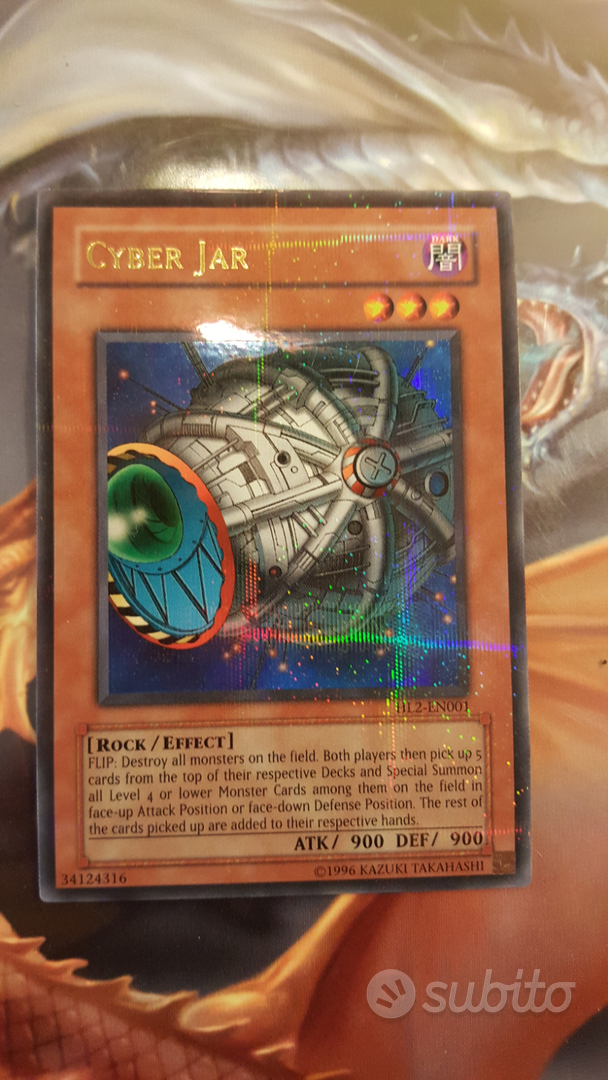 Cyber jar ultra rara parallela Yugioh - Collezionismo In vendita a Pistoia