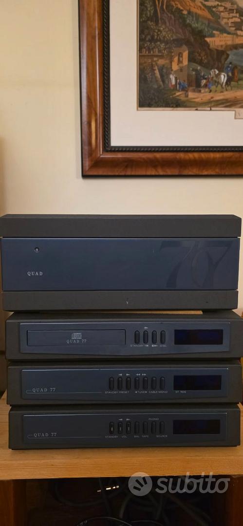 QUAD serie 77 / 707 pre,cd, sinto, finale . - Audio/Video In vendita a ...