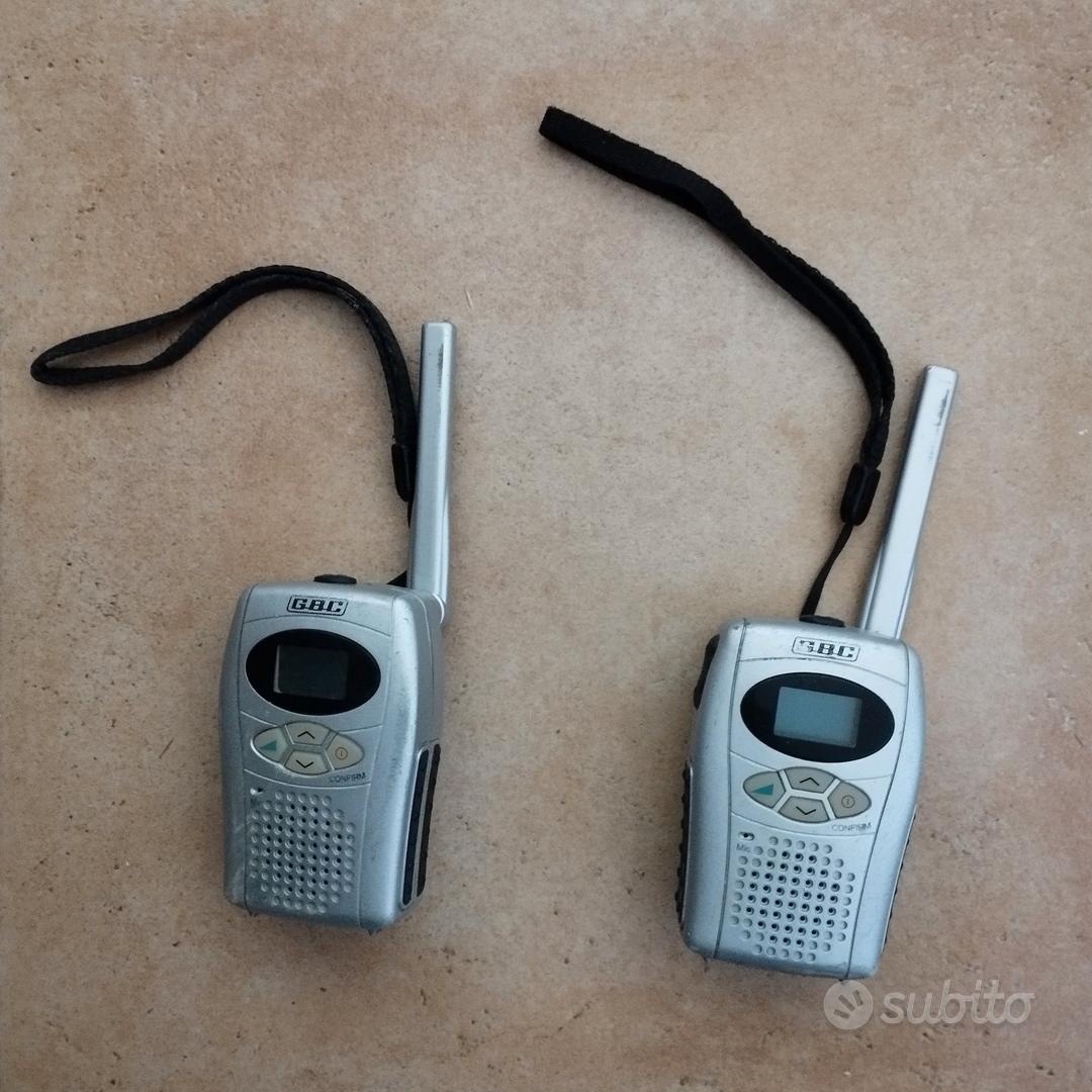 RICETRASMITTENTI PMR IN COPPIA - UTILIZZO LIBERO - Audio/Video In vendita a Nuoro