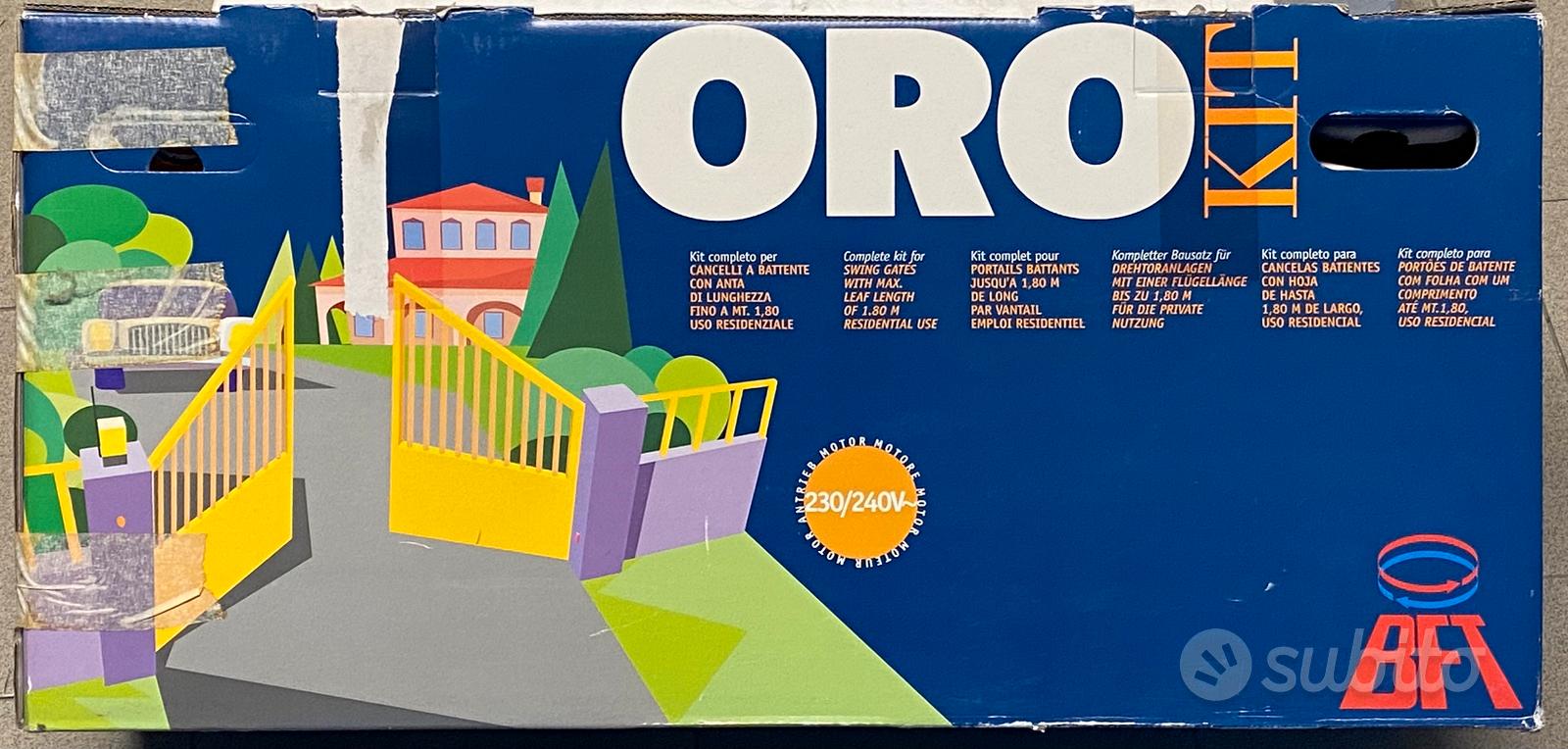 BFT oro kit completo automazione cancello a 2 ante - Giardino e Fai da te In vendita a Reggio Emilia