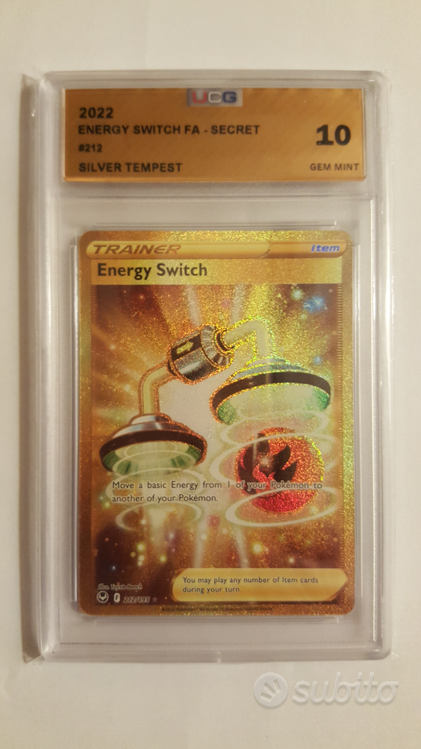 Card Pokèmon Energy Switch FA 2022 - Collezionismo In vendita a Pistoia