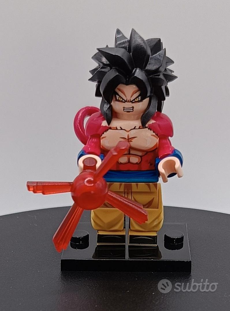 Minifigure Blocks Dragon Ball Goku SSJ 4 NUOVO - Collezionismo In ...