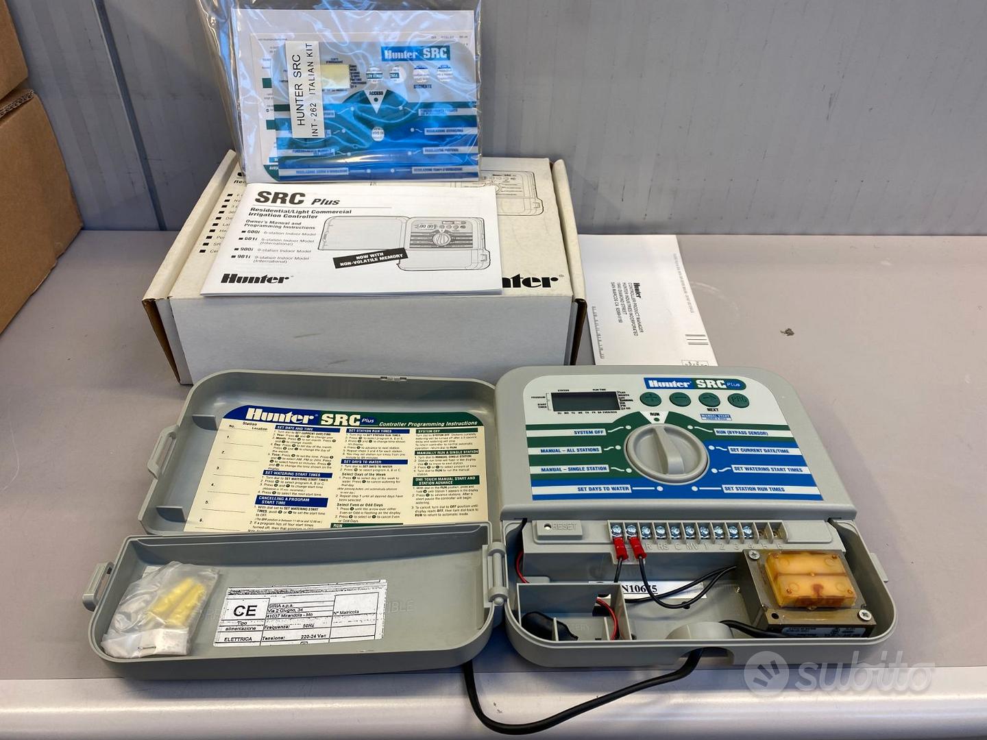 Controller irrigazione Hunter SRC plus - Giardino e Fai da te In ...