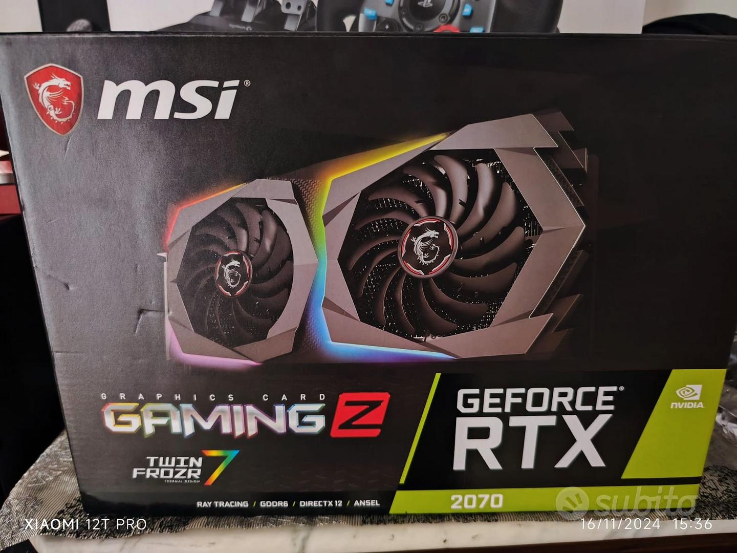 Msi rtx 2070 - Informatica In vendita a Ascoli Piceno