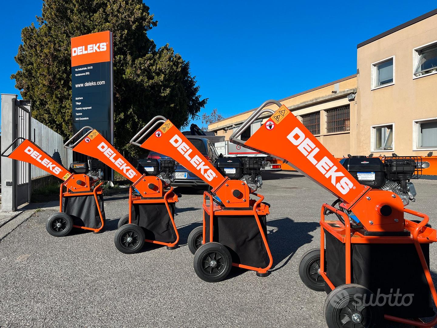 Subito - DELEKS® - Biotrituratore a scoppio cippatore con motore B&S ...