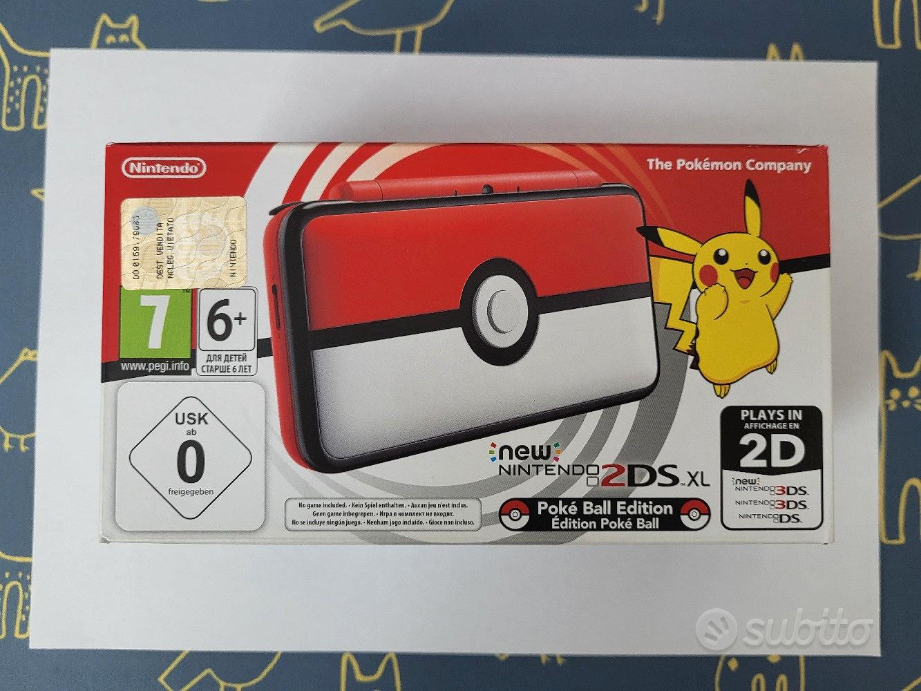 New nintendo 2ds xl pokeball edition+ Mario Bros 2 - Console e ...