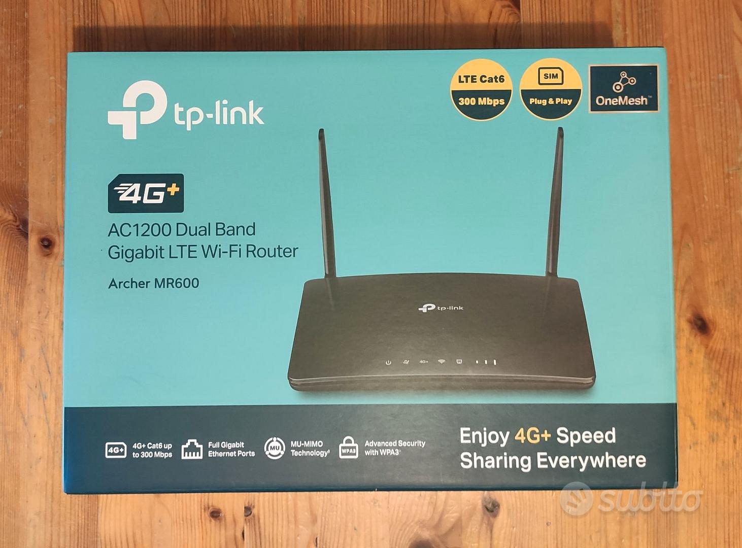 TP-Link ARCHER MR600 👉V3👈 Modem LTE 4G+ - Informatica In vendita a Torino