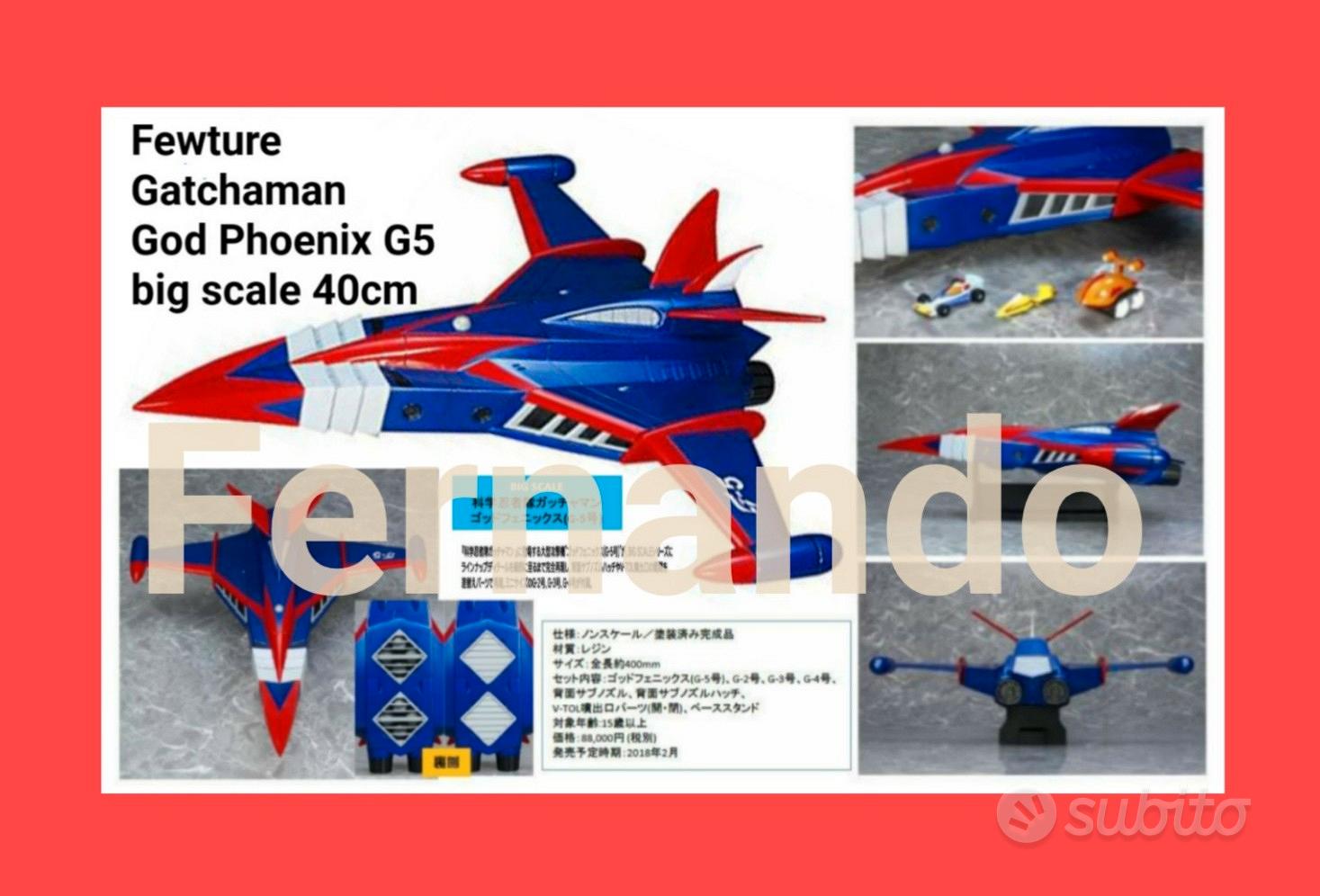 Chogokin Gatchaman phoenix G5 bigscale FEWTURE NEW - Collezionismo In ...