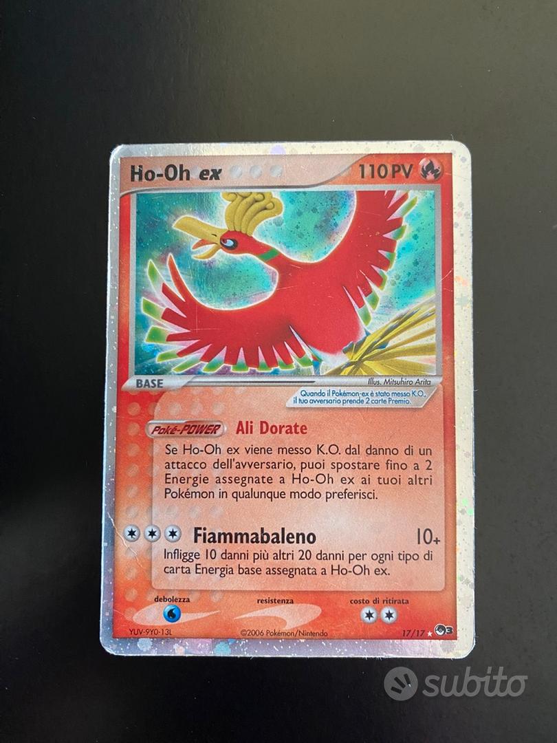 Carta Pokemon - HO-OH EX Holo 17/17 ITA - Collezionismo In vendita a Milano