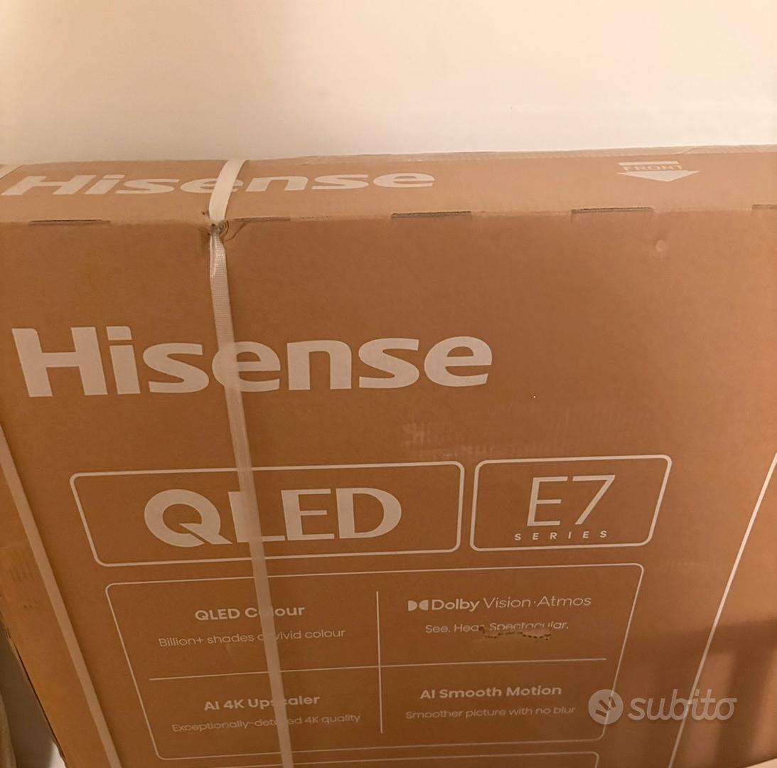 HISENSE QLED 75 E7 - Audio/Video In vendita a Roma